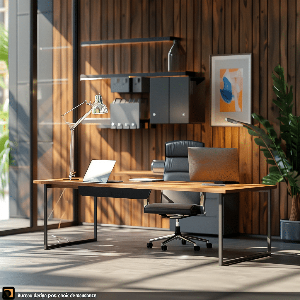 Bureau design pour pros: choix de meubles tendance